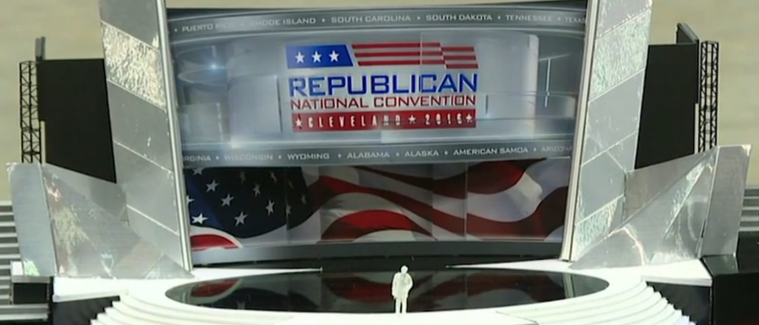 Staging Trump: The Republican Convention Reveals Its Set Design ...