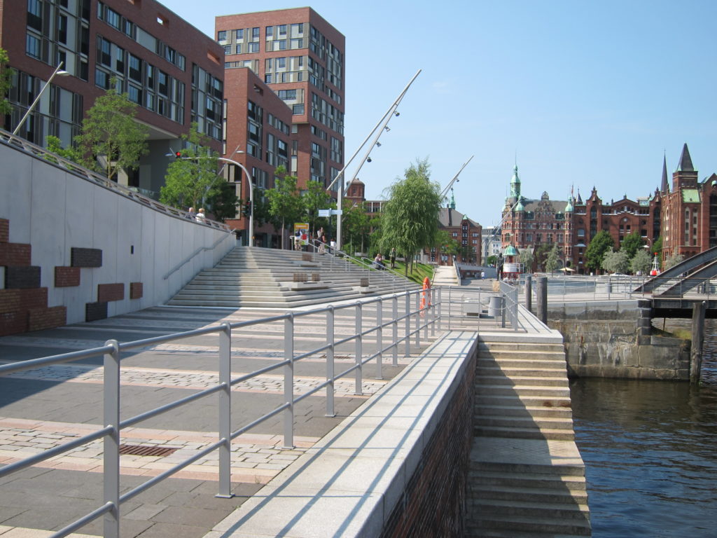 Hamburg Creates a Vibrant Neighborhood by Creating Spaces for People ...