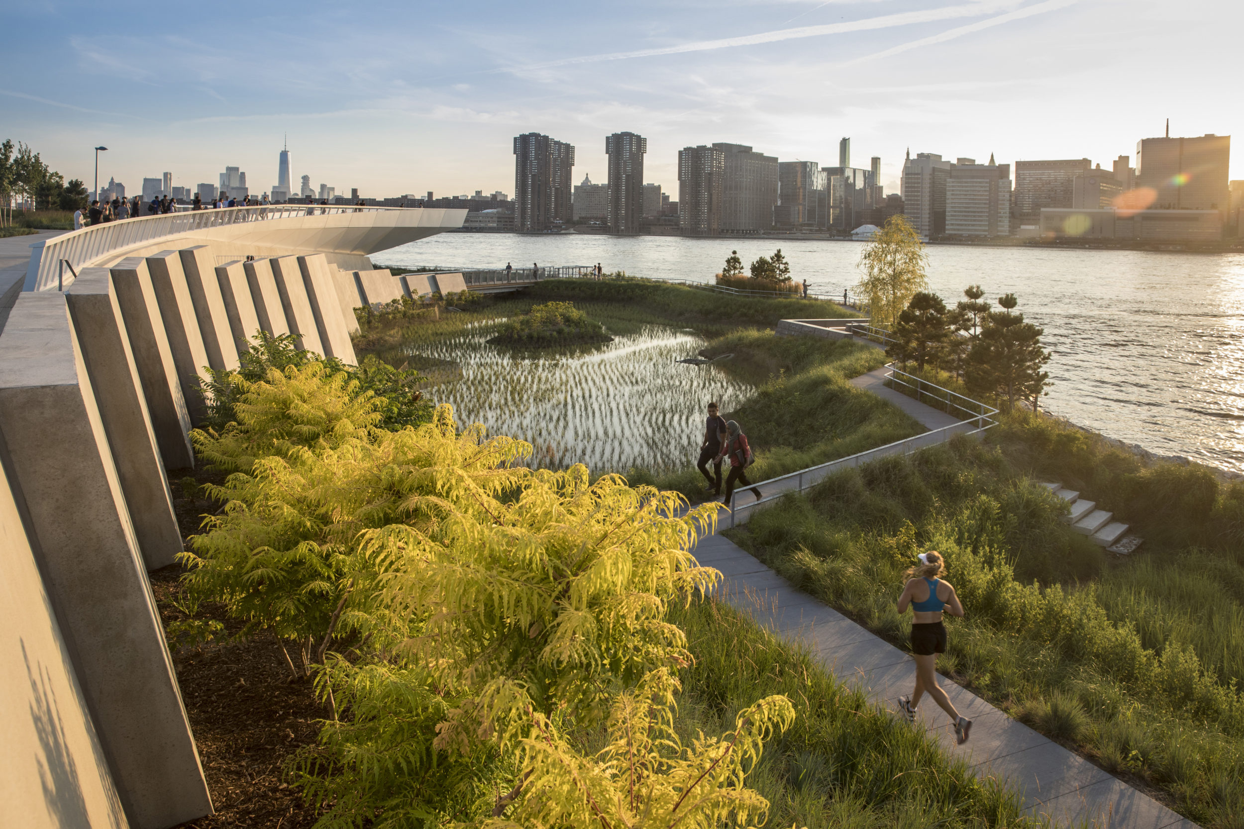 A Waterfront Park as Public Amenity and Climate Mitigator – Common Edge